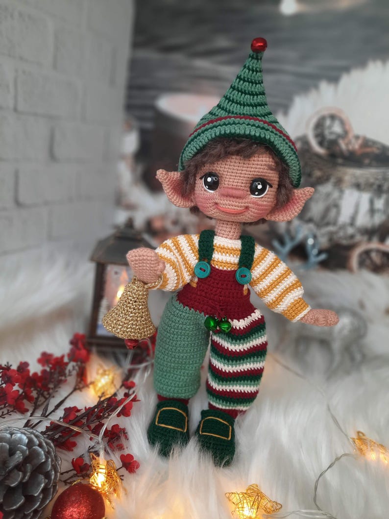 Josef the Elf Amigurumi Crochet Pattern, Advanced Level (PDF) - Etsy