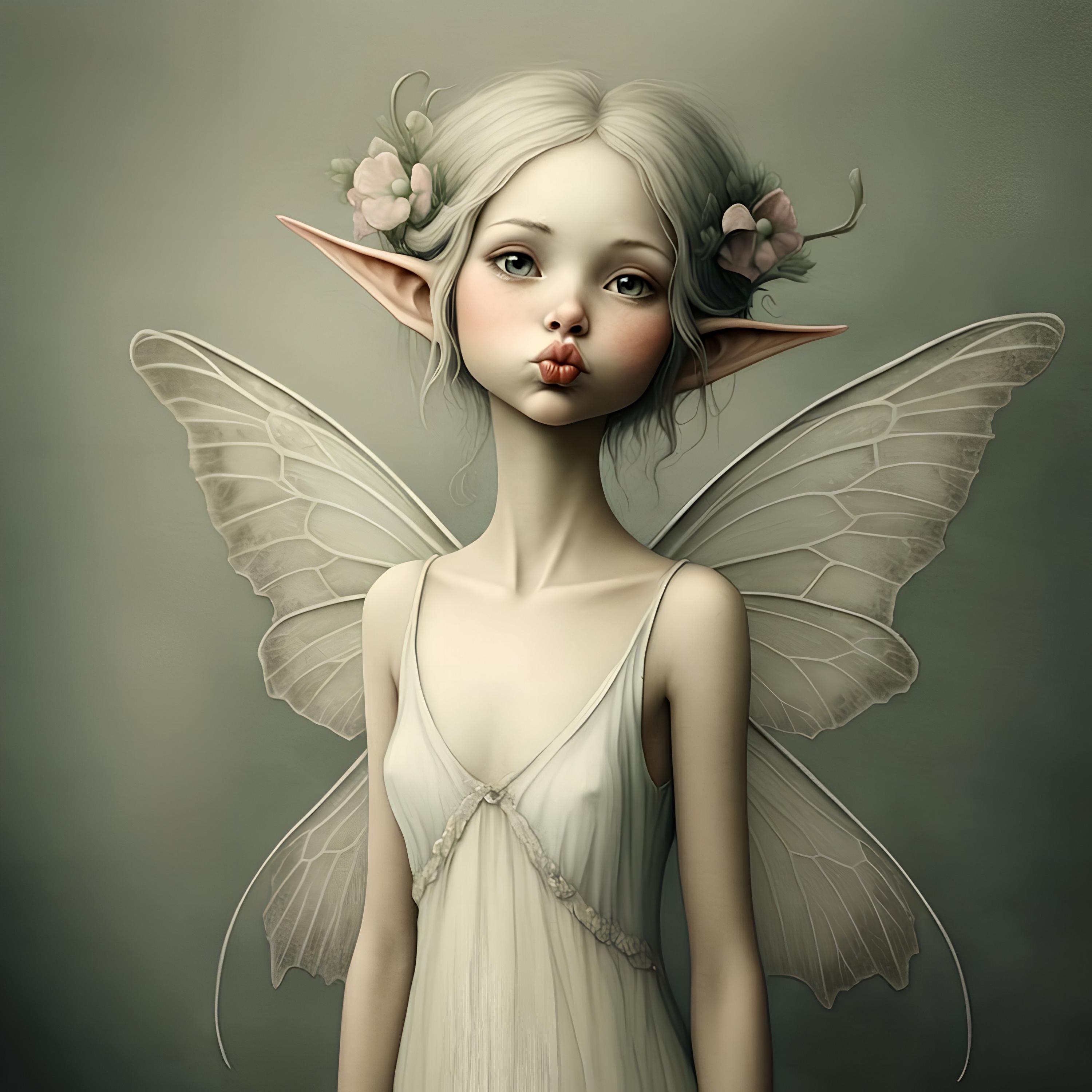 Pippa | Watercolor Fairy Art | Serene, Nature-inspired Digital Download ...