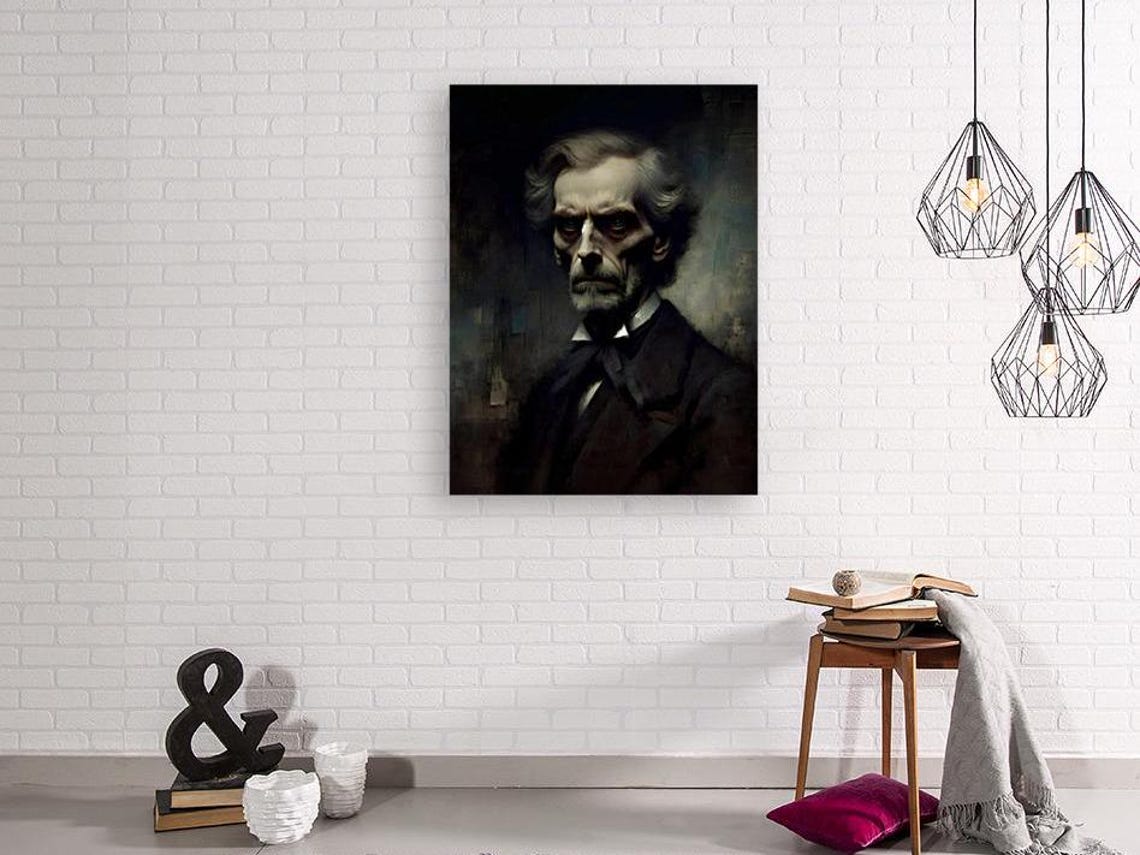 Victorian Dusk | "silas" | Gothic Portrait | Mature Man | Dark Academia ...