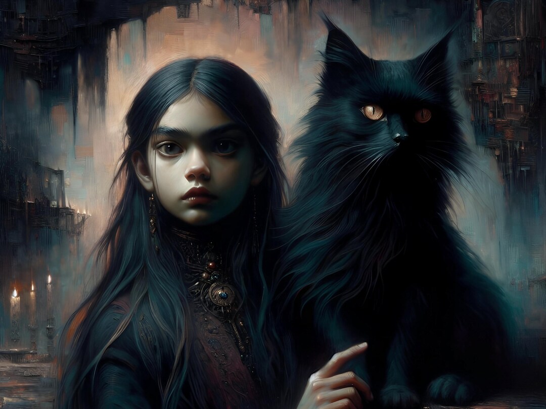 Dark Familiars | Gothic Fantasy Art | Dark Academia | Feminine Energy ...