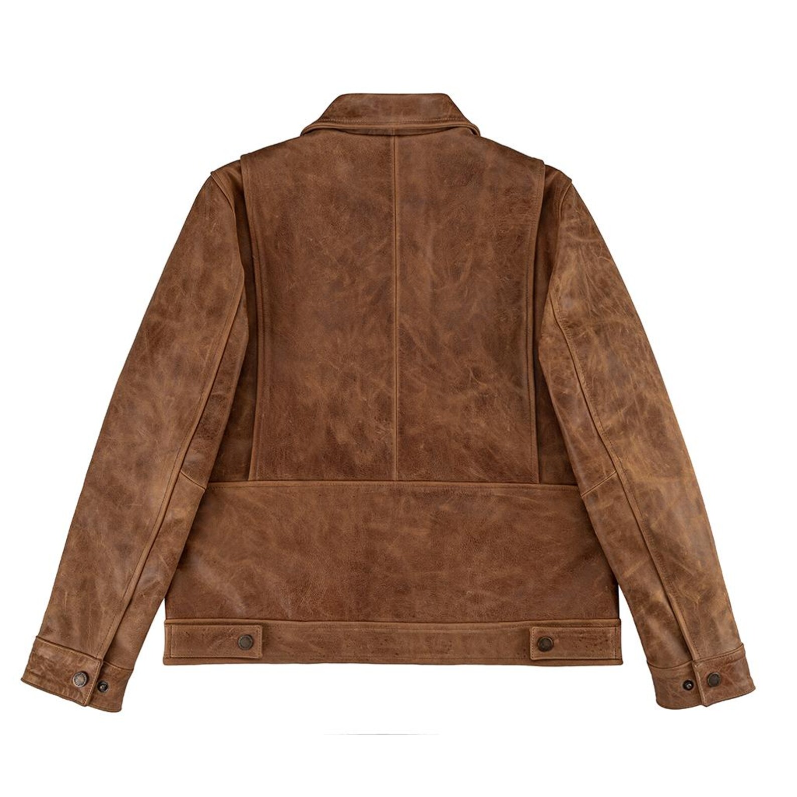 Yellowstone Work Leather Jacket-tan Color - Etsy