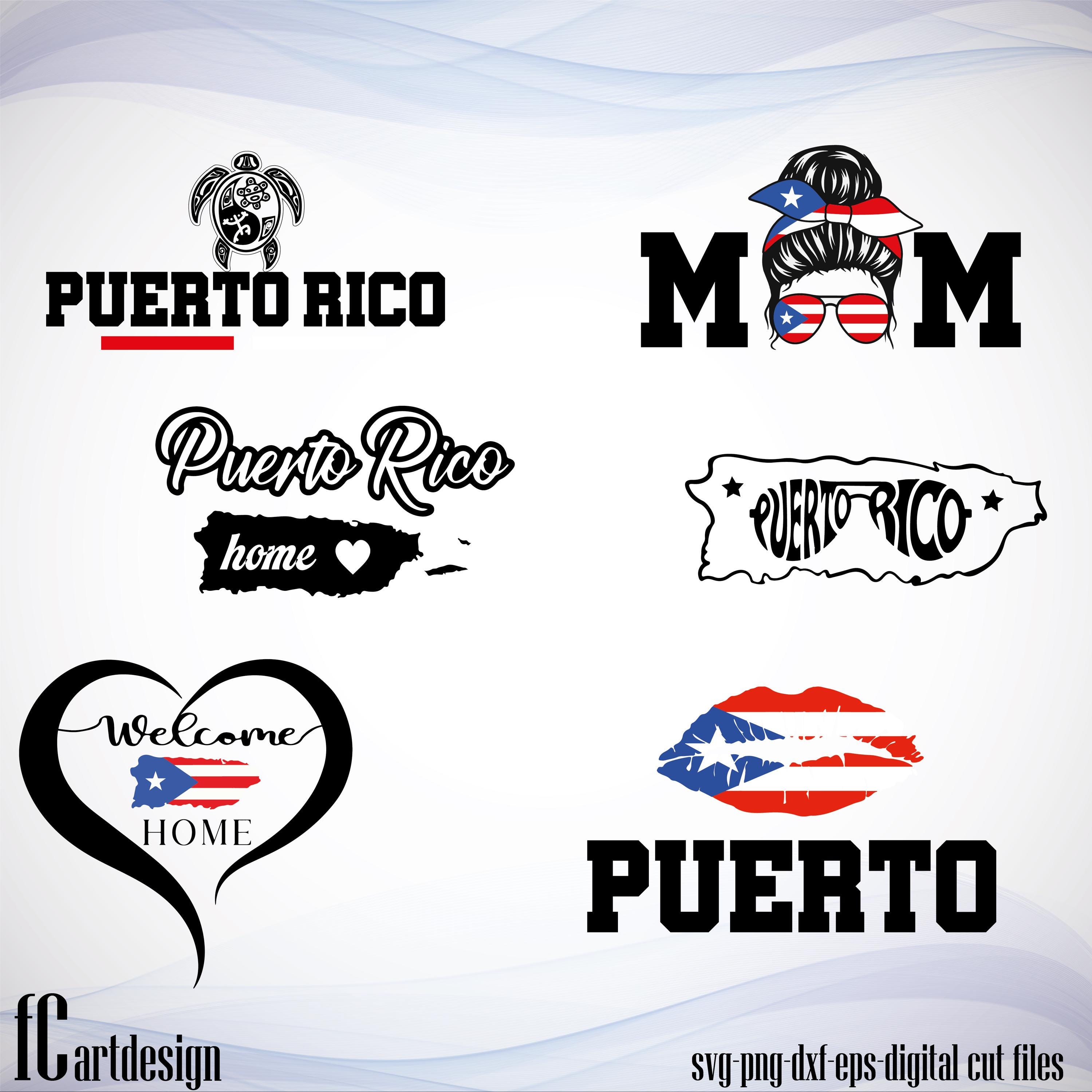 Puerto Rico Svg, Latina Svg, Cricut Svg, Puerto Rico Png, Puerto Rico ...
