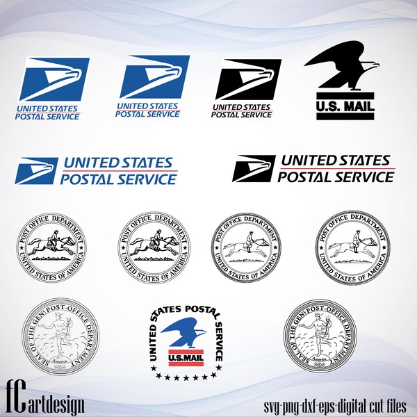 Usps Svg - Etsy