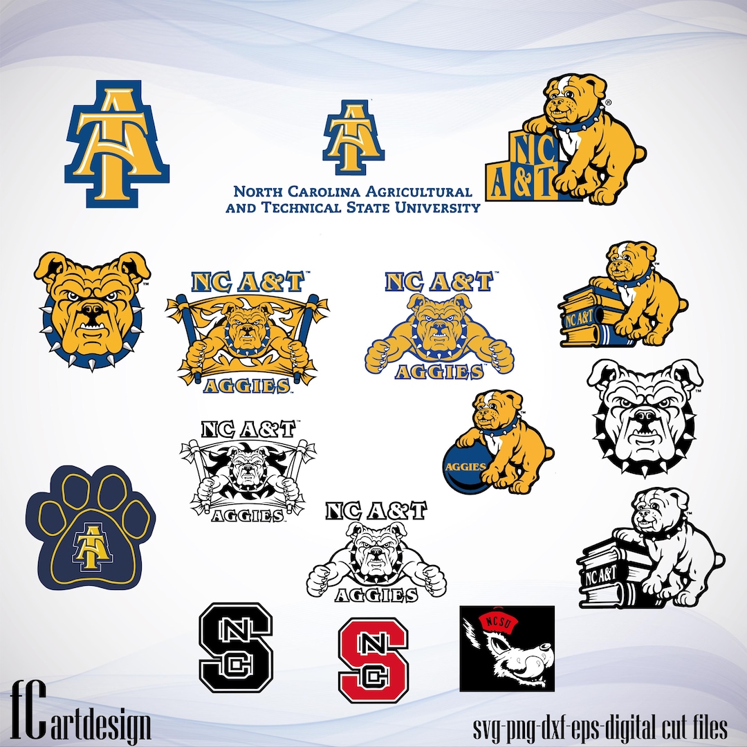 NC A&T Aggie Pride Svg,university Svg,aggie Pride,graduate Svg, Aggies ...