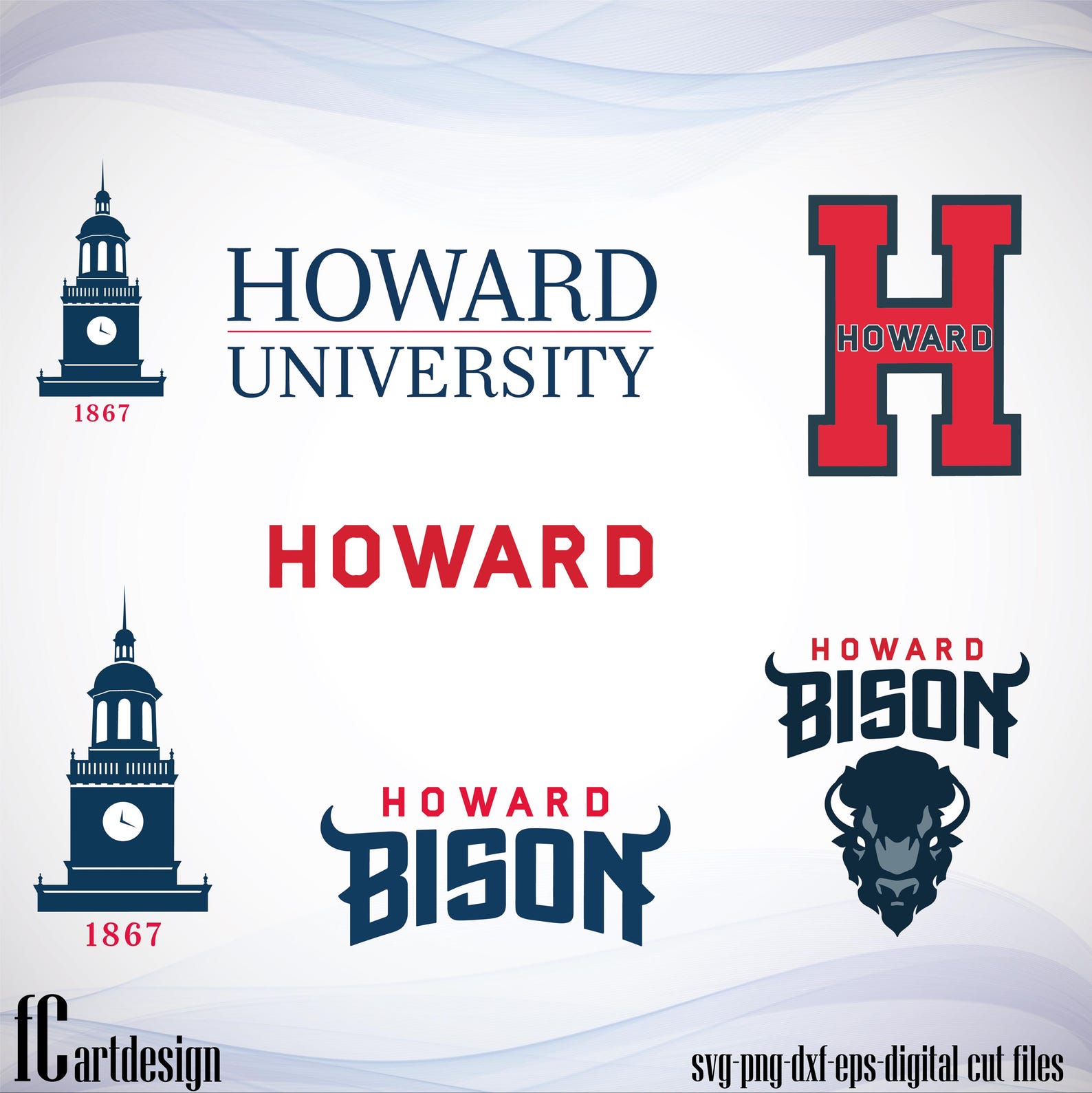 Howard University Svg, Howard Design Svg, Sport Font Svg, Arched Text ...