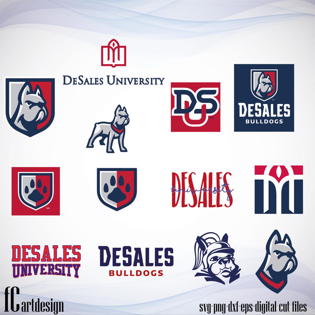 De Sales Svg Bundle, Desales Bulldogs Svg, Desales University, DE Sales ...