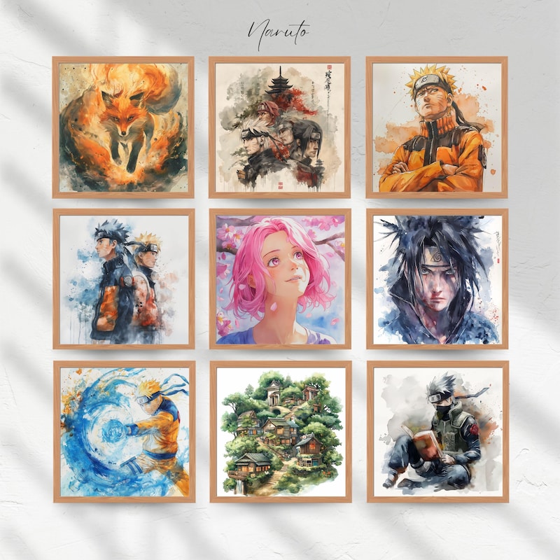 Naruto Art - Etsy