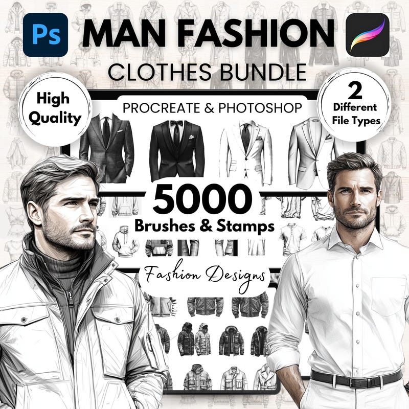 Men Clothes Sketch - Etsy