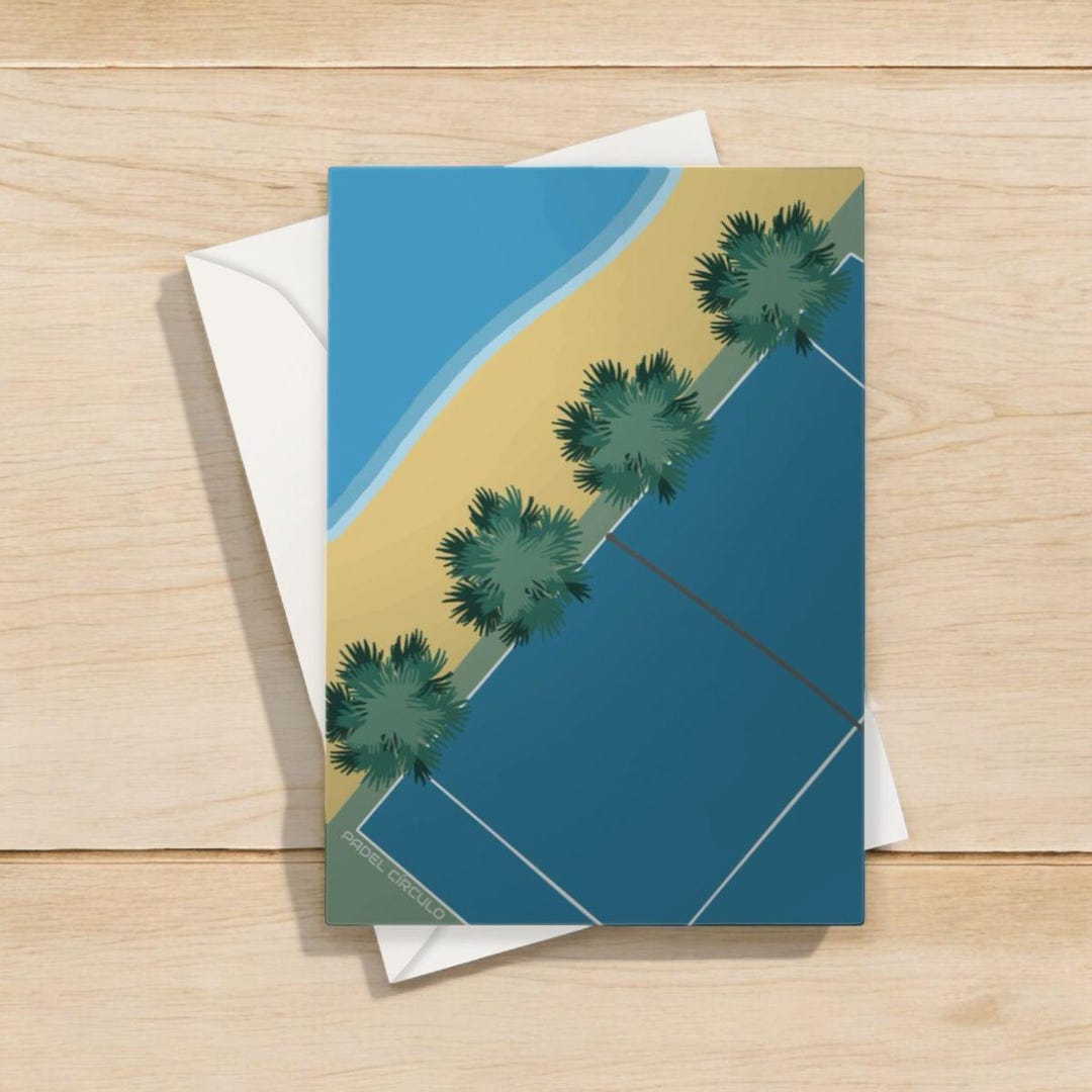 Padel Tennis Card Birthday, Thank You and Other Occasions - Etsy