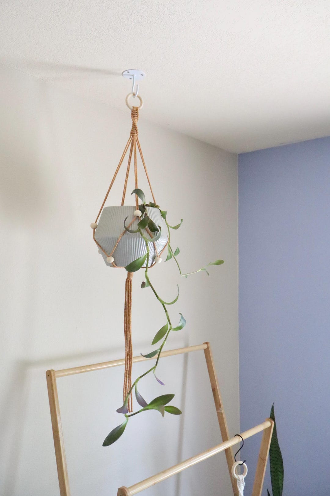Adjustable Plant Hanger for Any Size Plant Pot Holder for Living Room ...