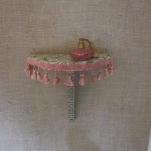 Gypsy Trunk Shelf Bracket with Ball Fringe | Etsy