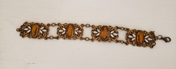 Vintage Max Neiger Art Deco Egyptian Revival Czech Gl… - Gem