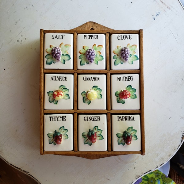 Ceramic Spice Box - Etsy