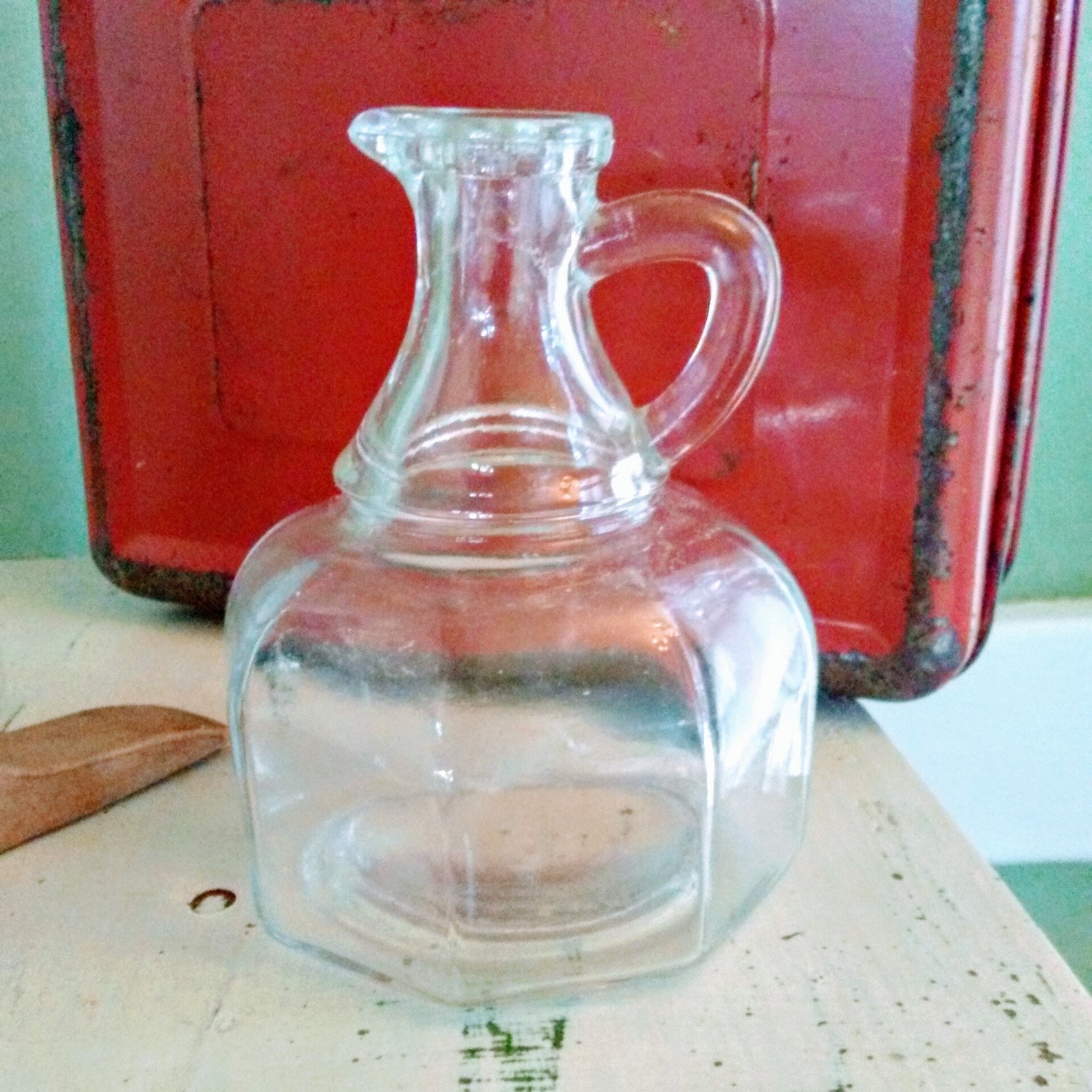 Lot of 3 Nice Vintage Glass Vinegar Bottles | Etsy
