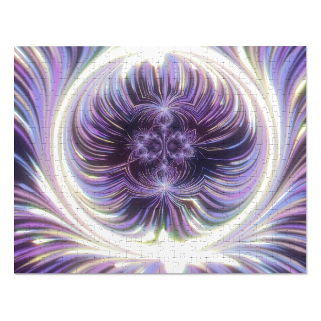 Magical Geometry of Light Jigsaw Puzzle - Etsy