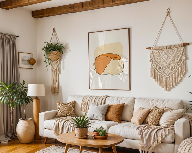 Bread of Life Boho Christian Wall Art Digital Bible Art Boho Wall Art ...