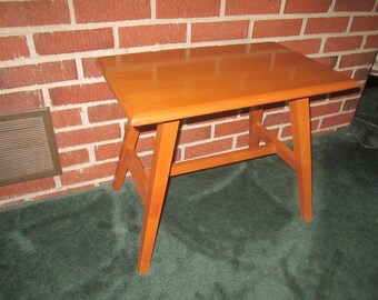 Maple Side Table - Etsy