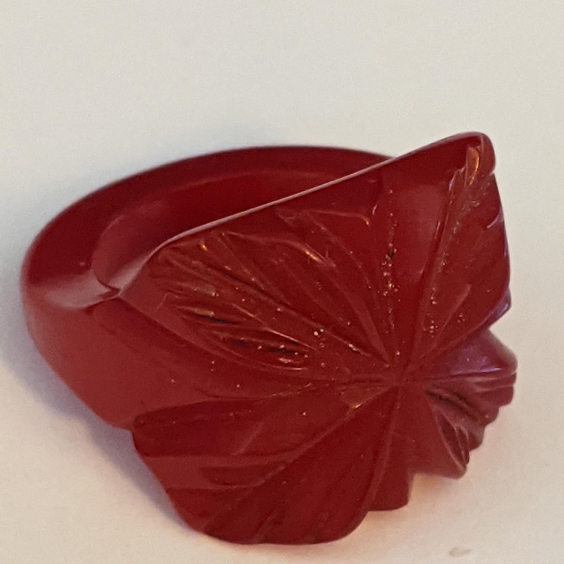 Cherry Red Bakelite - Etsy