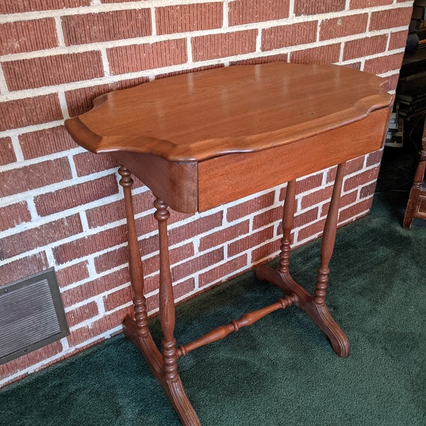 Antique Entry Table With Drawer - Etsy