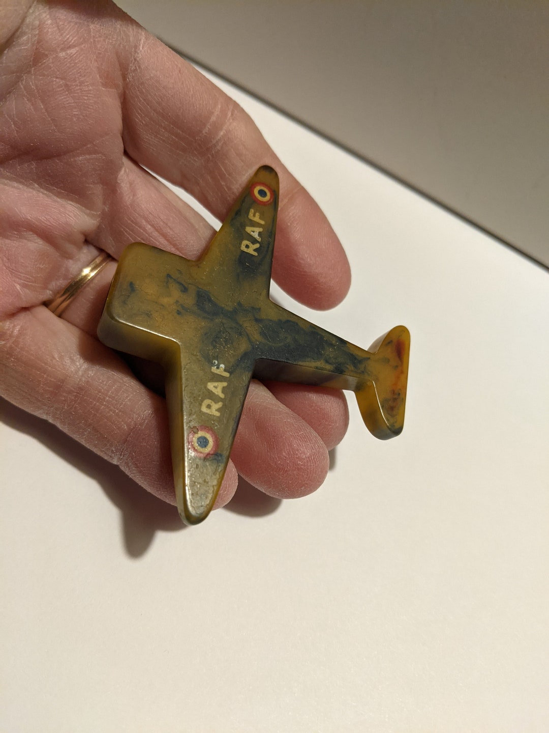 Vintage 1940s/50s Bakelite RAF Airplane Pencil Sharpener - Etsy