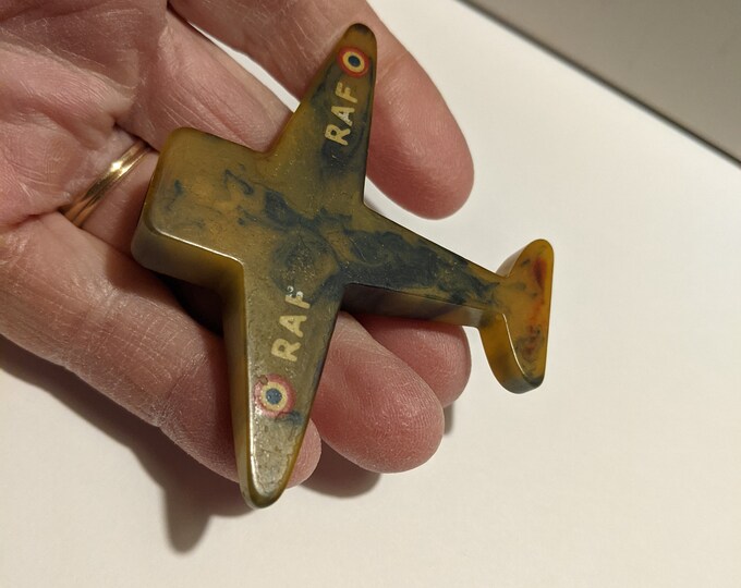 Vintage 1940s/50s Bakelite RAF Airplane Pencil Sharpener - Etsy