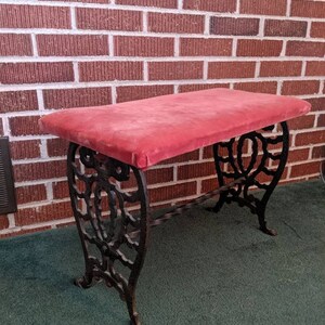 Antique 1920s Art Deco Cast Iron Radio Bench With Original - Etsy