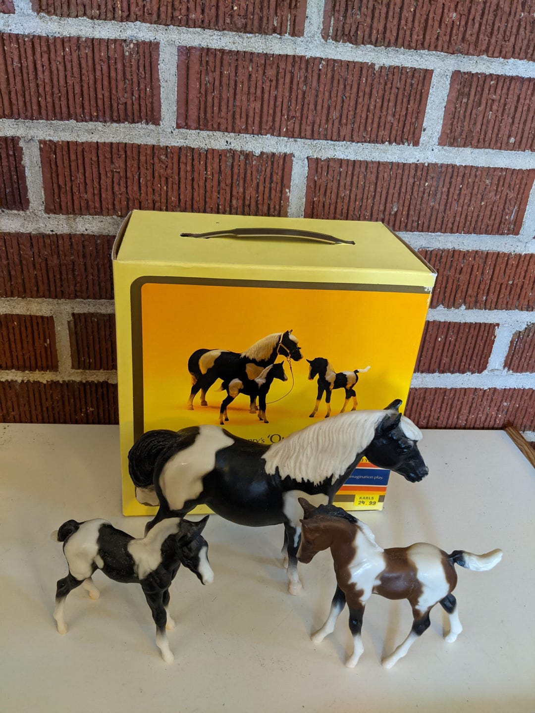 Vintage 1980s Breyer Model Horse Set No. 3066 "our First Pony" in Box ...