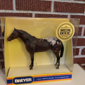 Vintage 1980s Breyer Model Horse No. 711 Breezing Dixie Famous ...