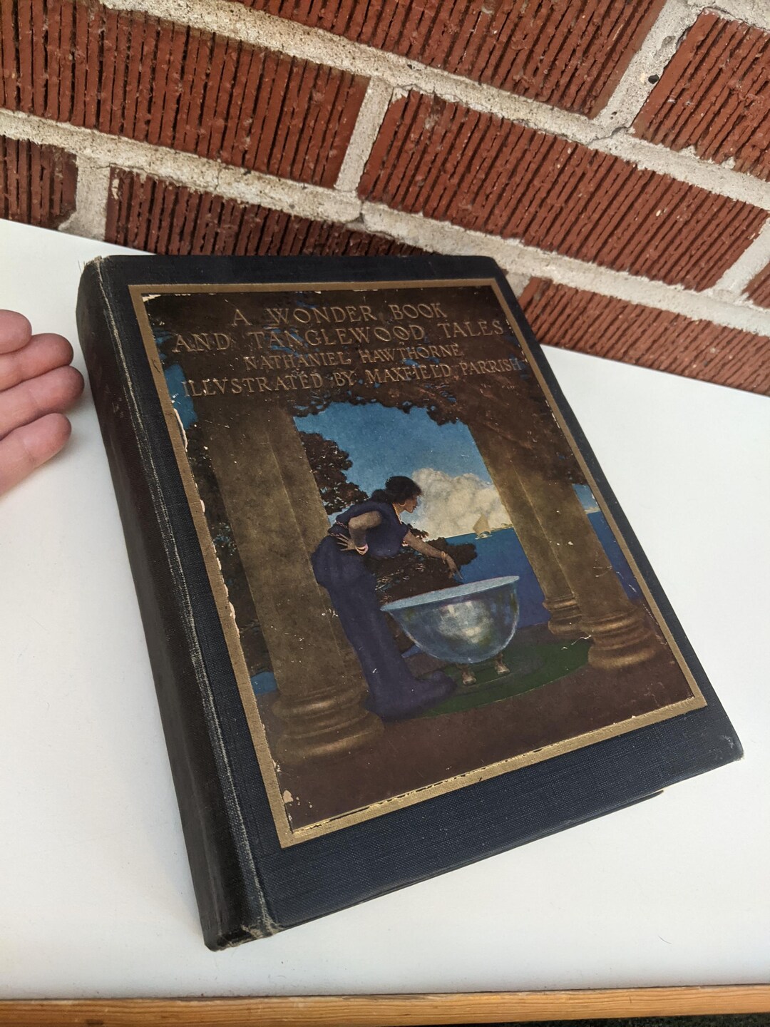 Vintage 1922 "a Wonder Book and Tanglewood Tales" by Nathaniel ...