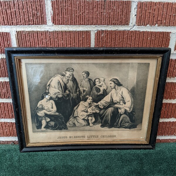 Religious Lithograph - Etsy