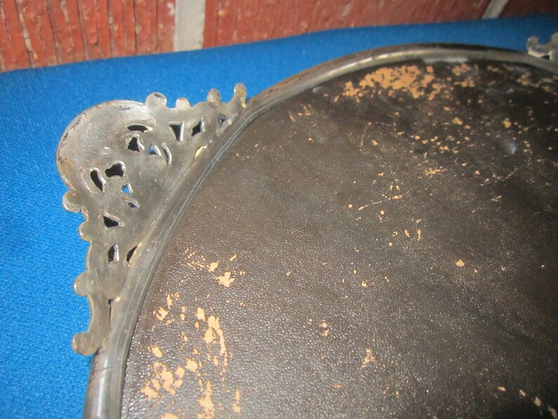 Antique 12 Beveled Glass Plateau Mirror With Ornate - Etsy Antique 12 Beveled Glass Plateau Mirror With Ornate - Etsy