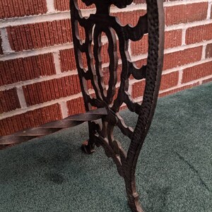 Antique 1920s Art Deco Cast Iron Radio Bench With Original - Etsy