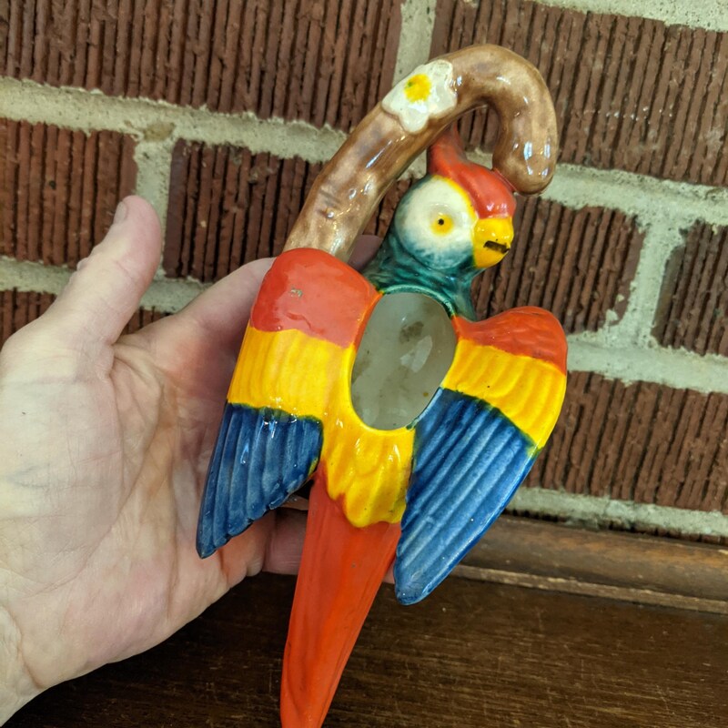 Ceramic Parrot - Etsy