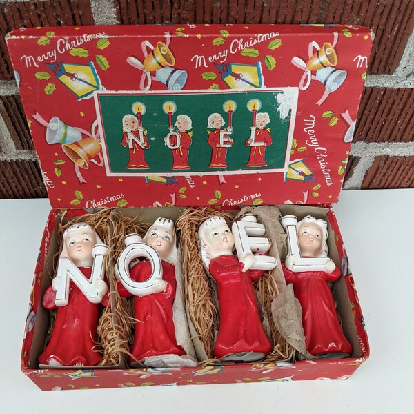 Noel Figurines - Etsy