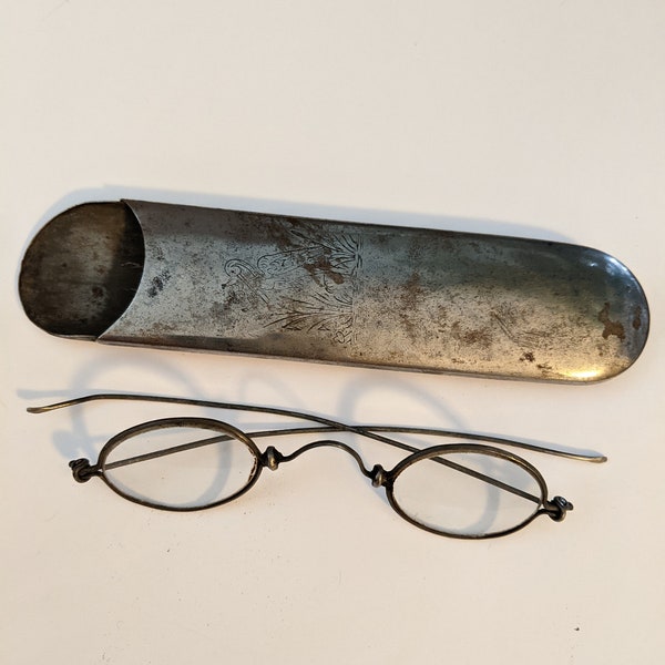 Antique Glasses Case - Etsy