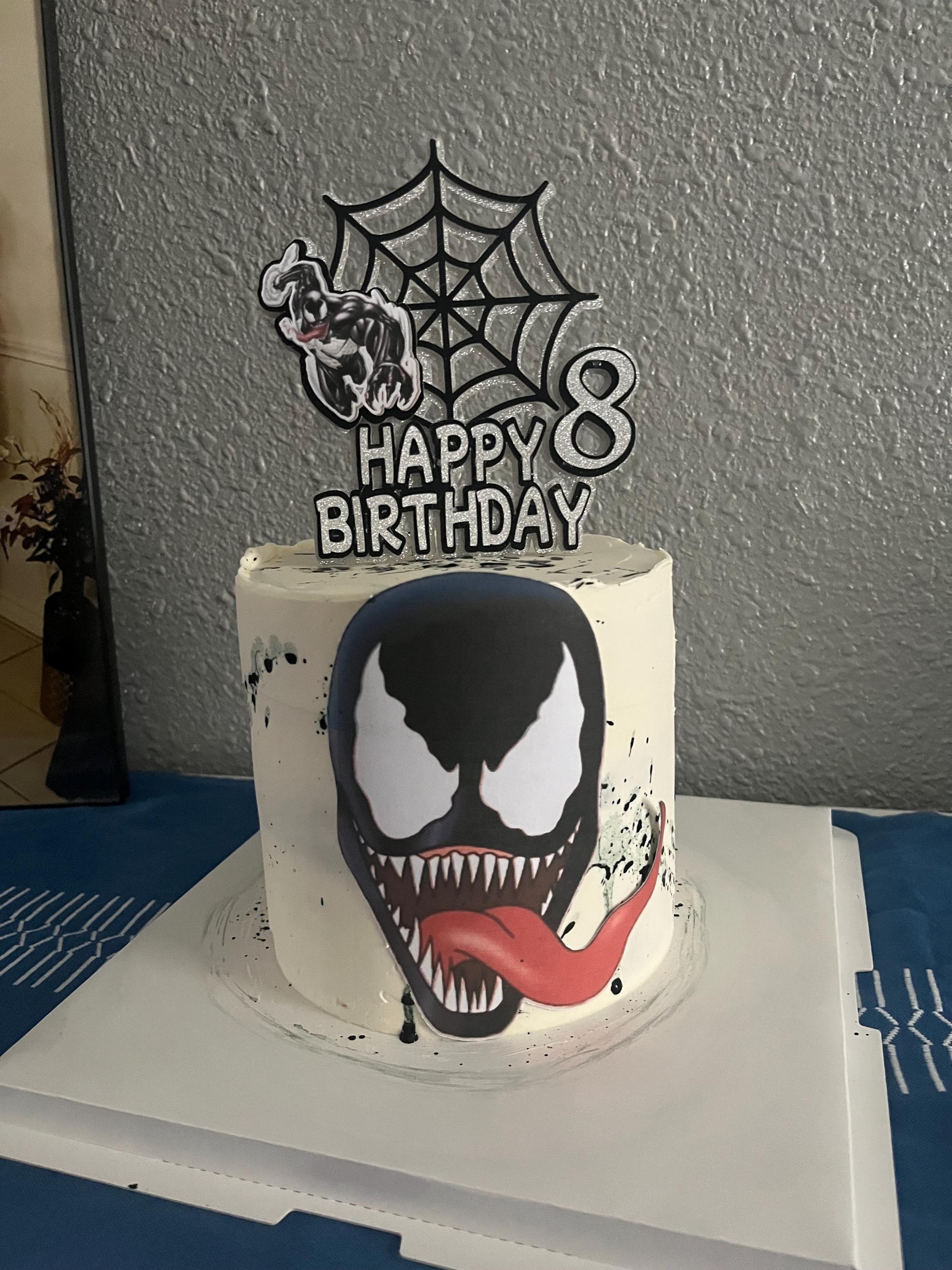 Venom Cake Topper - Etsy