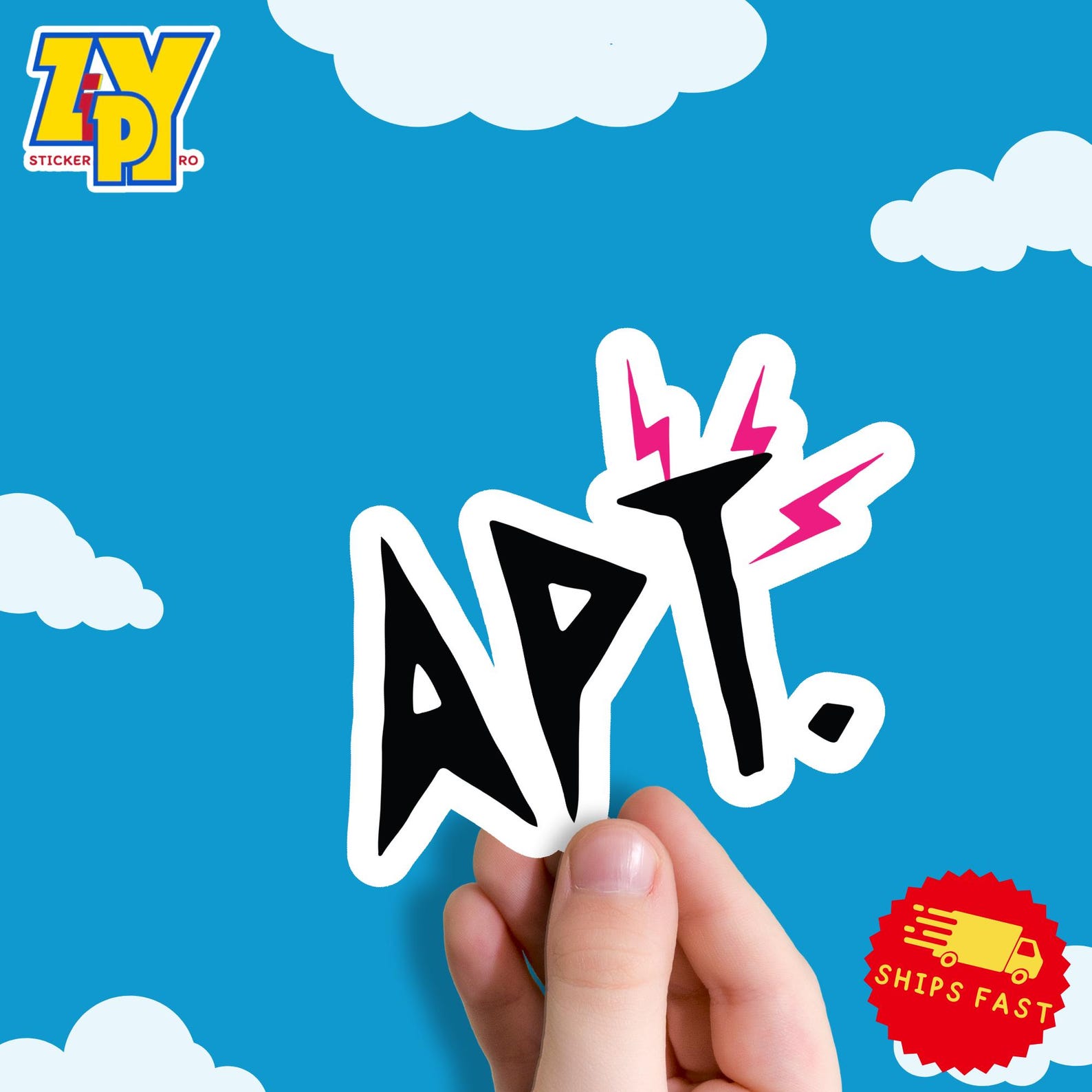 APT Rose Bruno Mars Sticker, Kpop Sticker , Music-inspired Design for ...