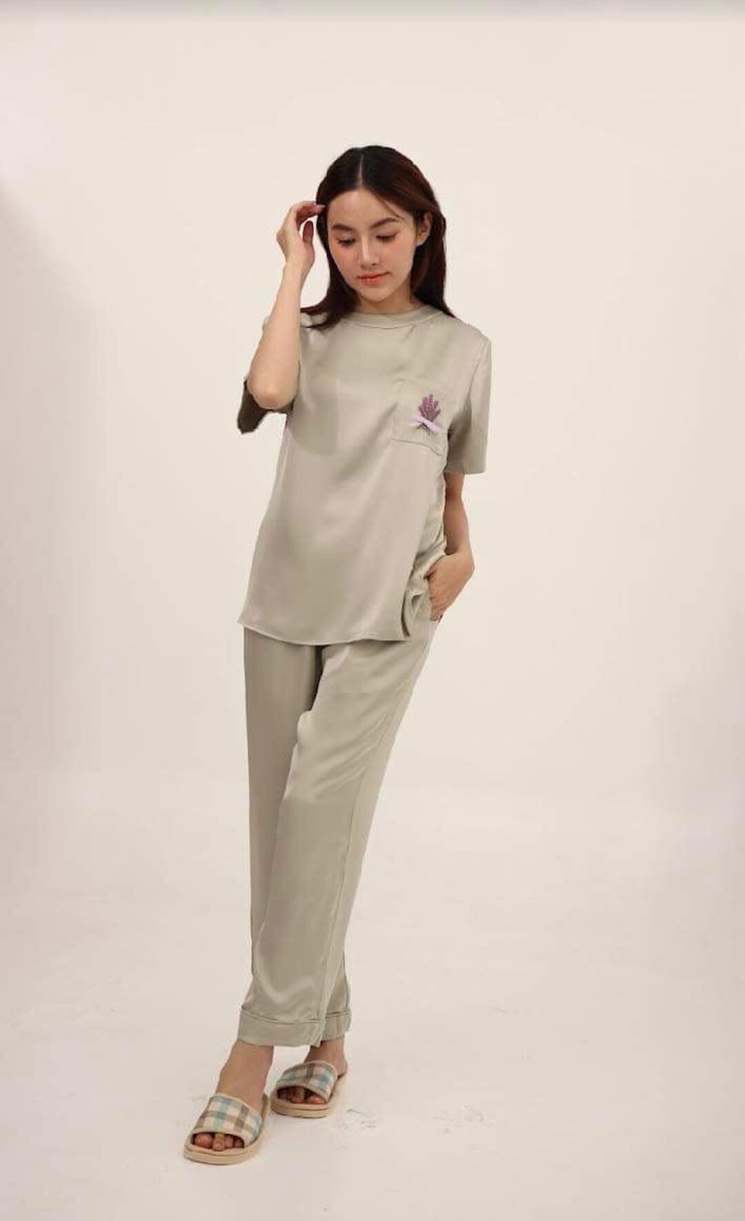 Machine Washable Silk With Hand Embroidery. - Etsy