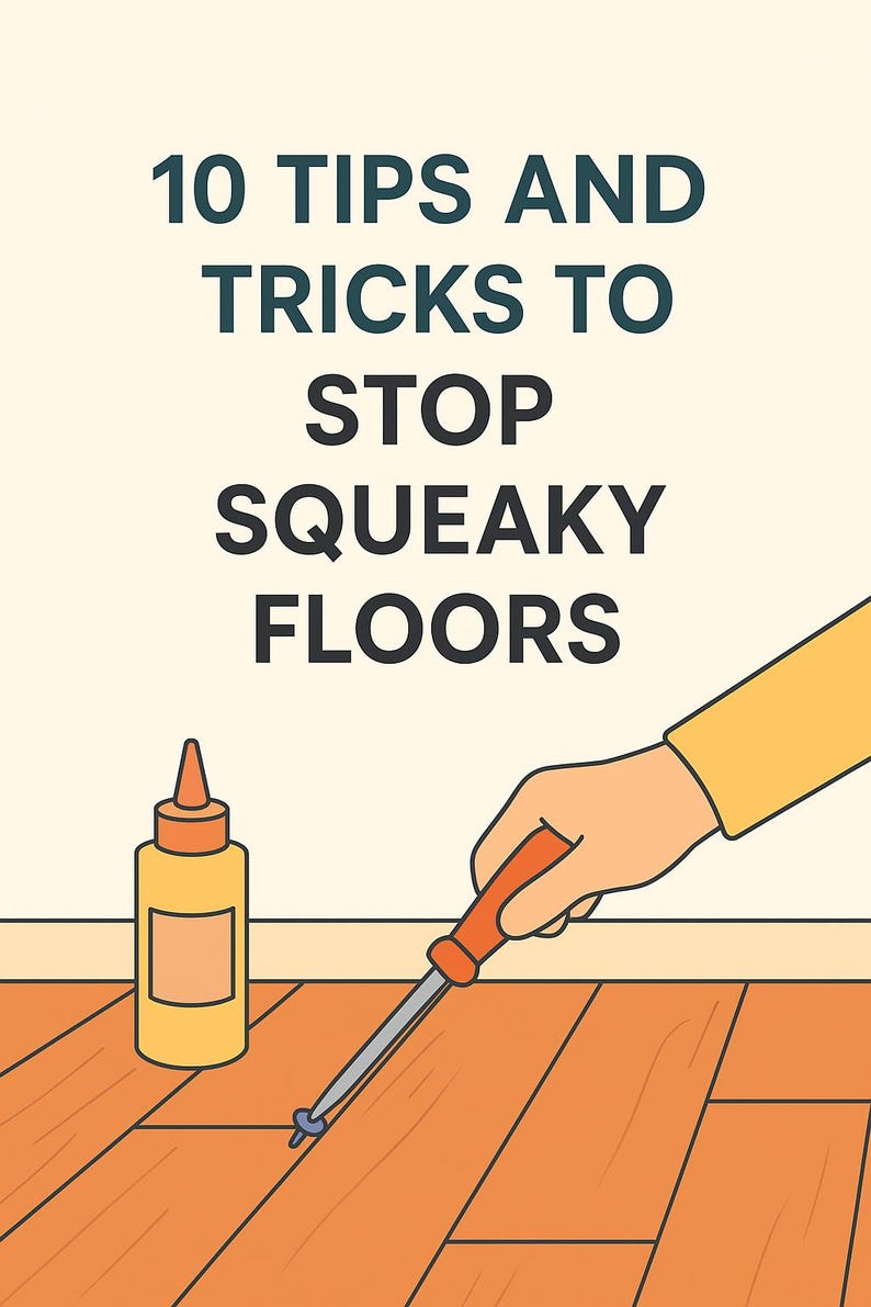 10 Ways to Stop Squeaky Floors - Etsy