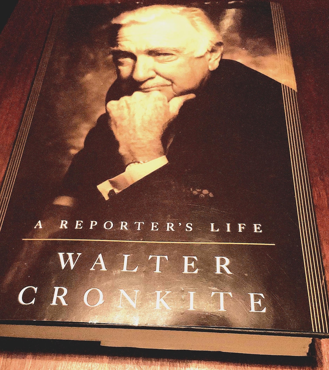 First Edition: Walter Cronkite's 'A Reporter's Life' Memoir - Etsy