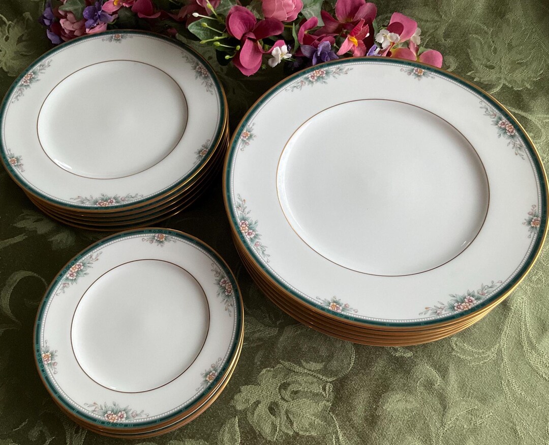 Rare Find! Timeless, Beautiful Plates From Noritake. Five Place ...