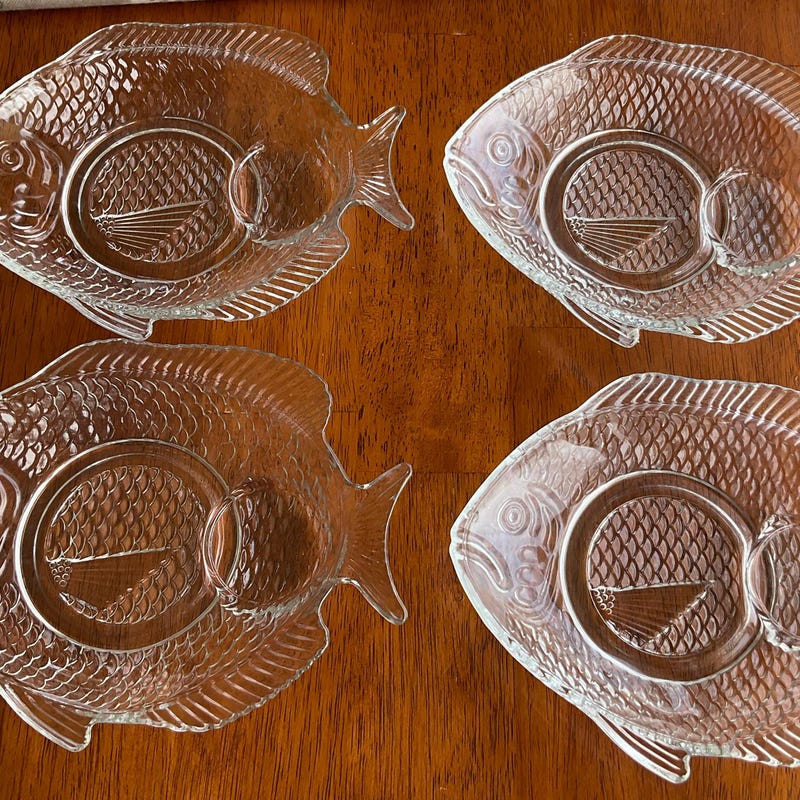 Fish Shaped Plates - Etsy