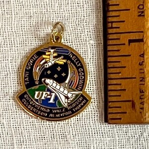 Vintage Lot of 15 NASA Pendants Charms Shuttle STS Missions Skylab ...