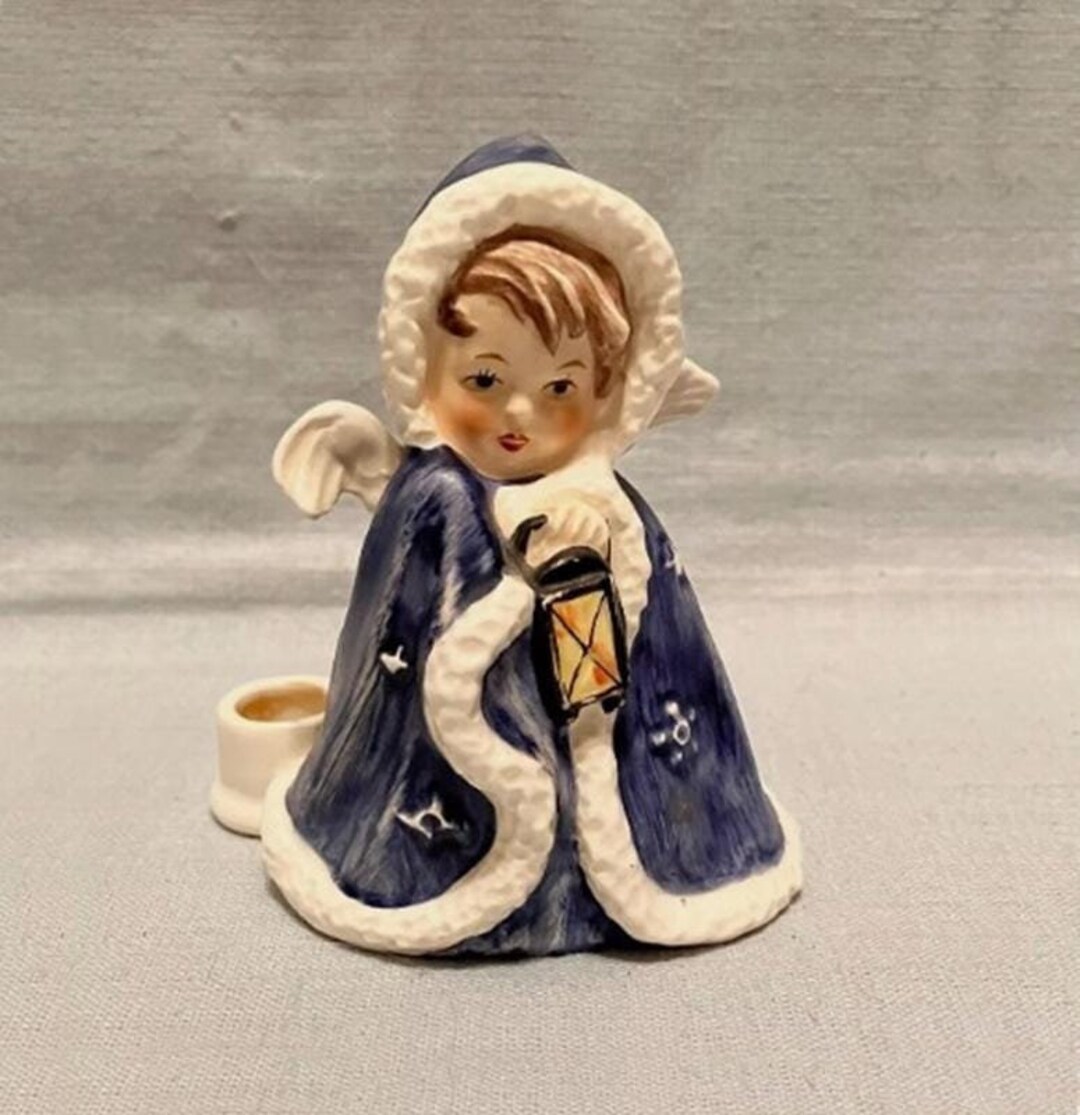 Vintage 1958 Robson GOEBEL ANGEL With Lantern Candle Holder 42 412 09 ...