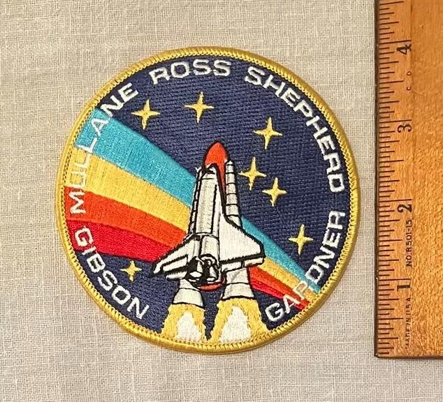 Vintage Lot of 5 NASA PATCHES Space Program & Shuttle STS Missions ...