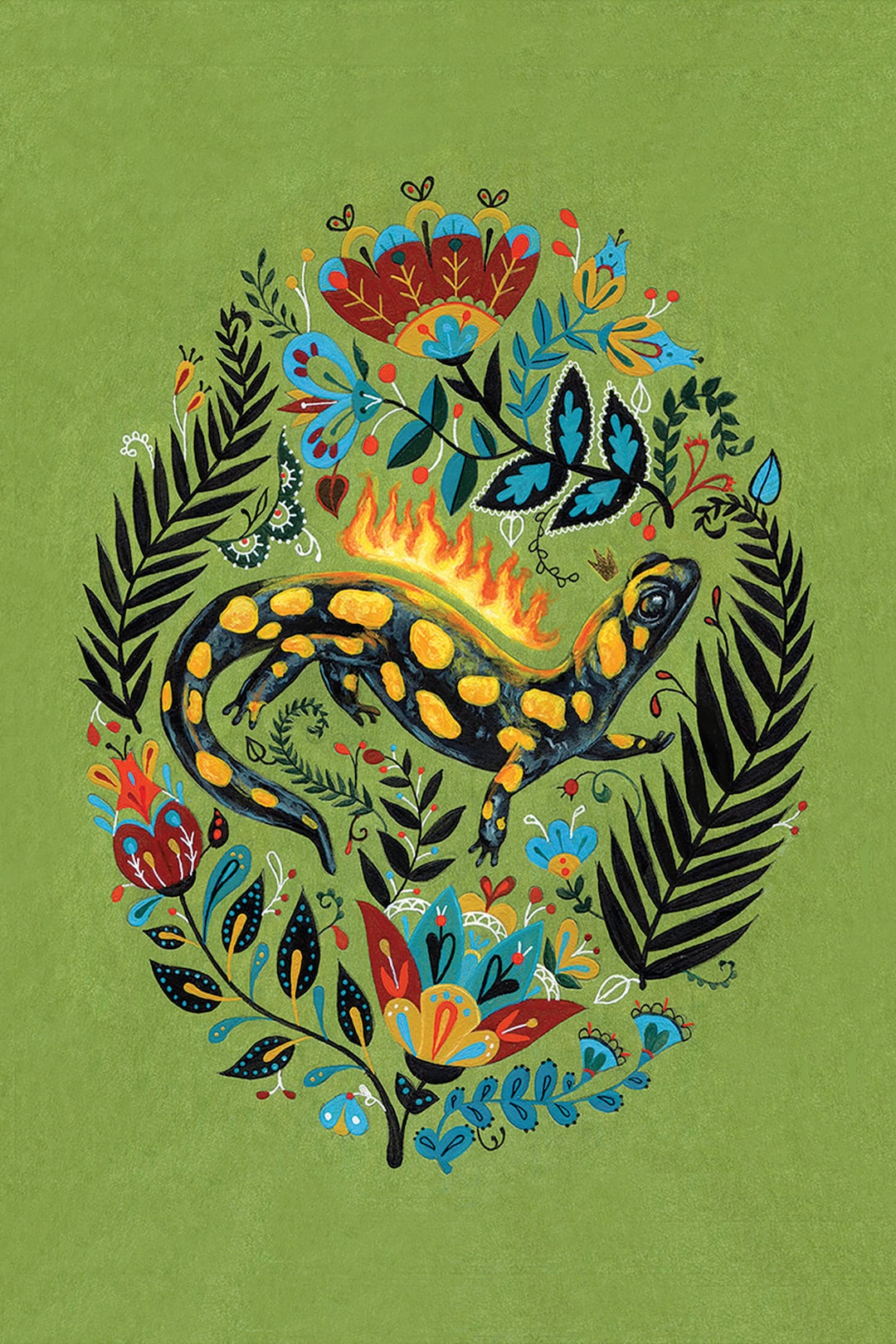 Salamander Wall Art Print Framed or Unframed - Etsy