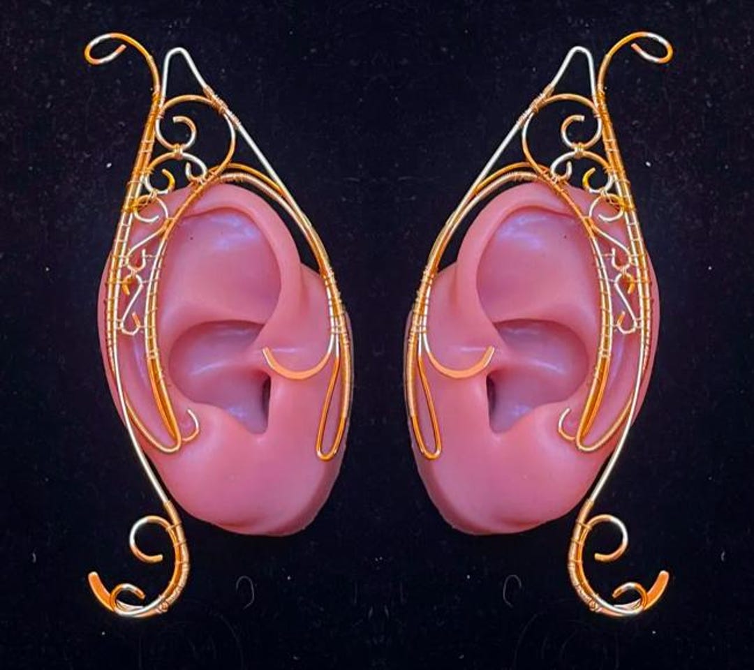 Elf Ears in Silver or Gold No Piercing Required - Etsy