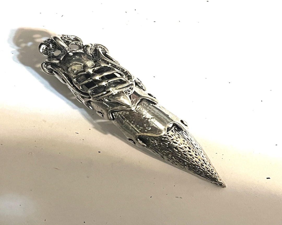 Knuckle Armor Ring Articulating Steel Vintage Collectable - Etsy