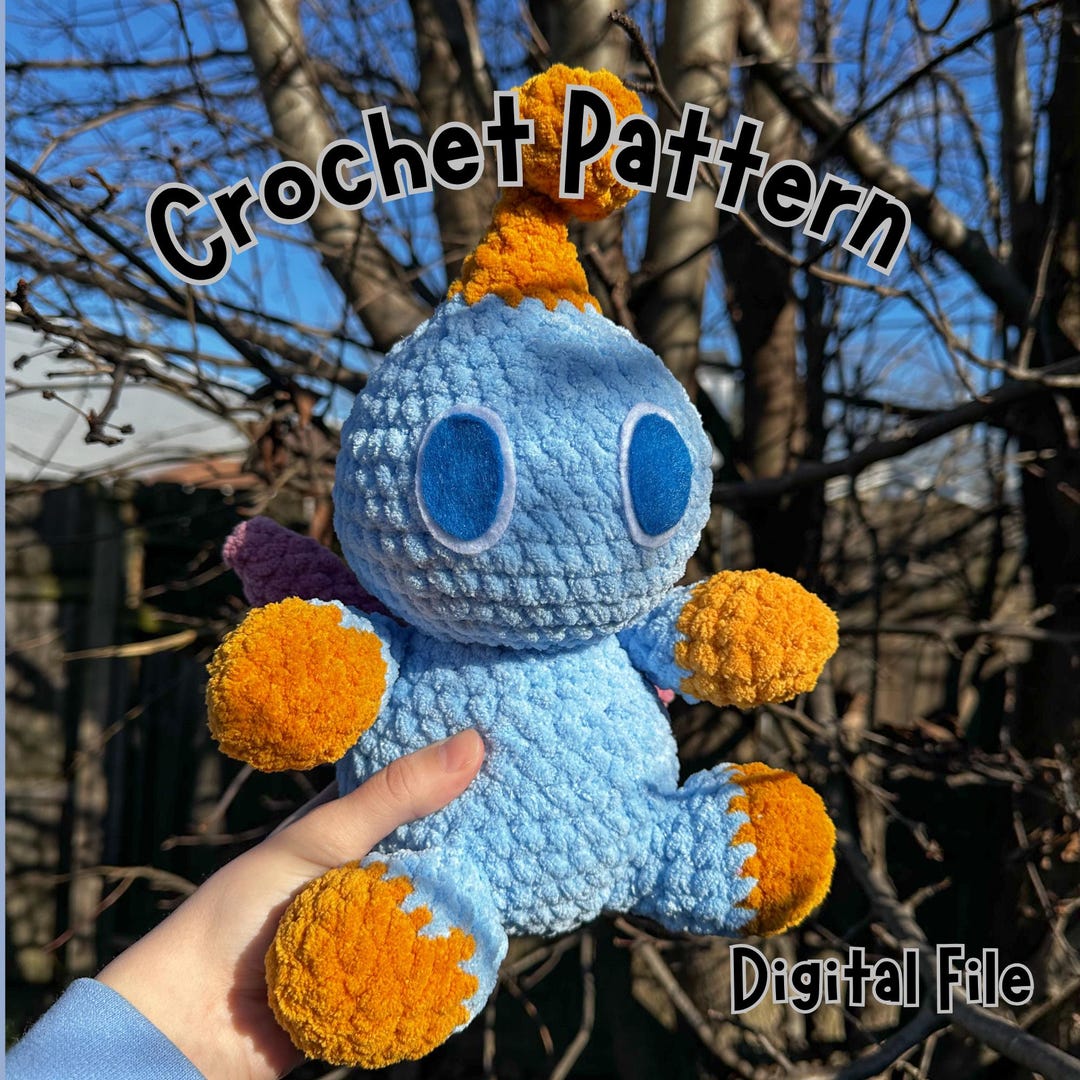 Crochet Chaotic Garden Friend | Adventure Normal Type | Digital File ...