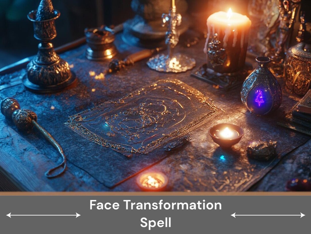 Face Transformation Spell Change Your Face Identity Shift Spell - Etsy